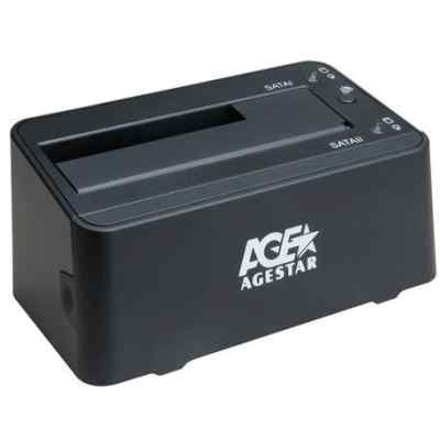 AgeStar 3UBT3-6G Black купить в KNS. Контейнер для жесткого диска ...