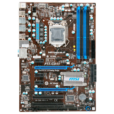 MSI P55-GD55 купить в KNS. Материнская плата MSI P55-GD55 - цена ...